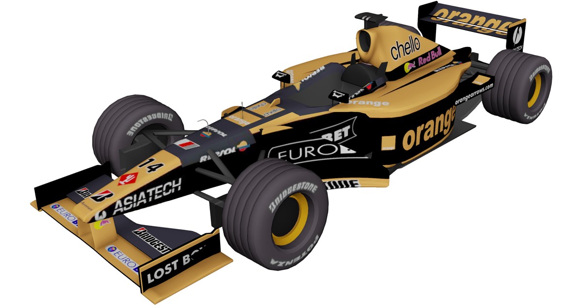 F1 Arrows 2001 3D Model - 3D CAD Browser