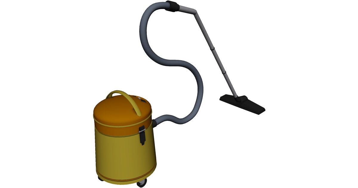 Vacuum Cleaner 3D Model | 3D CAD Browser