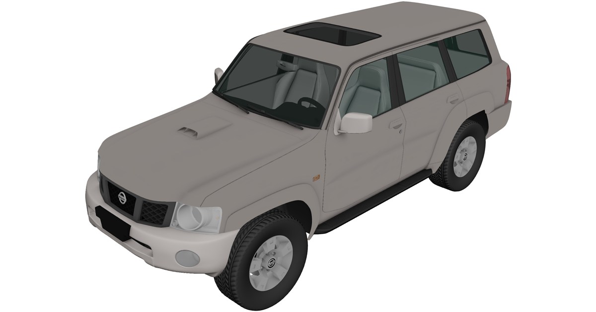 Nissan Patrol 3D Model (2004) - 3D CAD Browser
