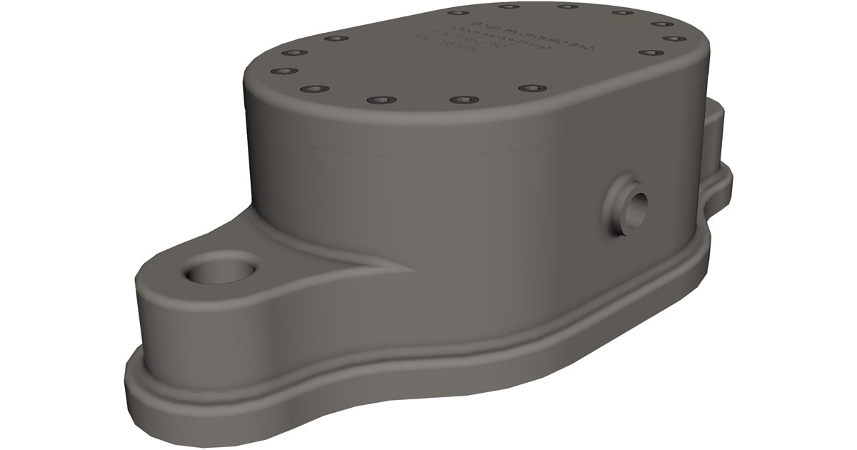 Gear Motor Pump CAD Model - 3D CAD Browser