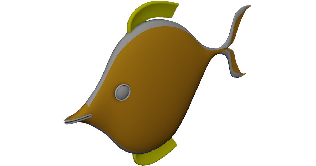 Fish Free CAD Model - 3D CAD Browser