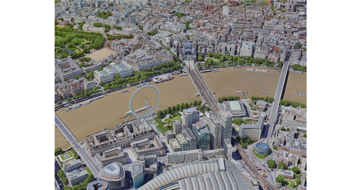 London City, UK 3D Model (2022) - 3D CAD Browser