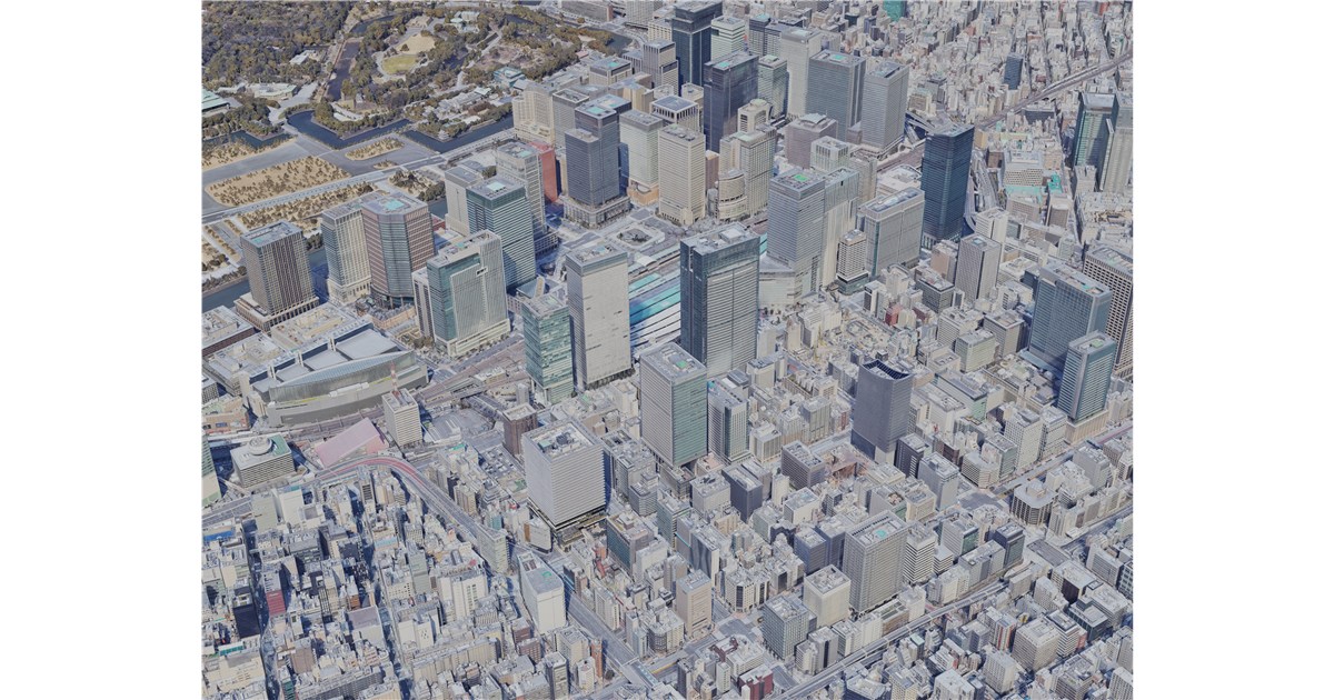 Tokyo City, Japan 3D Model (2022) - 3D CAD Browser