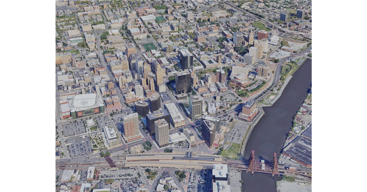 Newark City, USA 3D Model (2022) - 3D CAD Browser