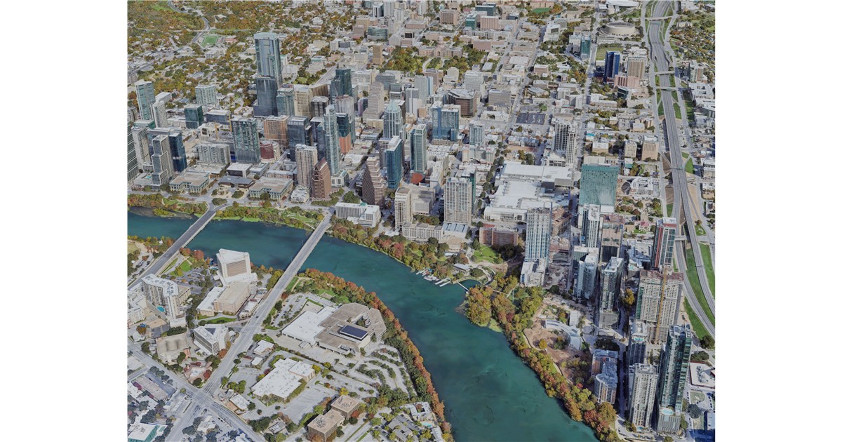 Austin City, TX, USA 3D Model (2024) | 3D CAD Browser