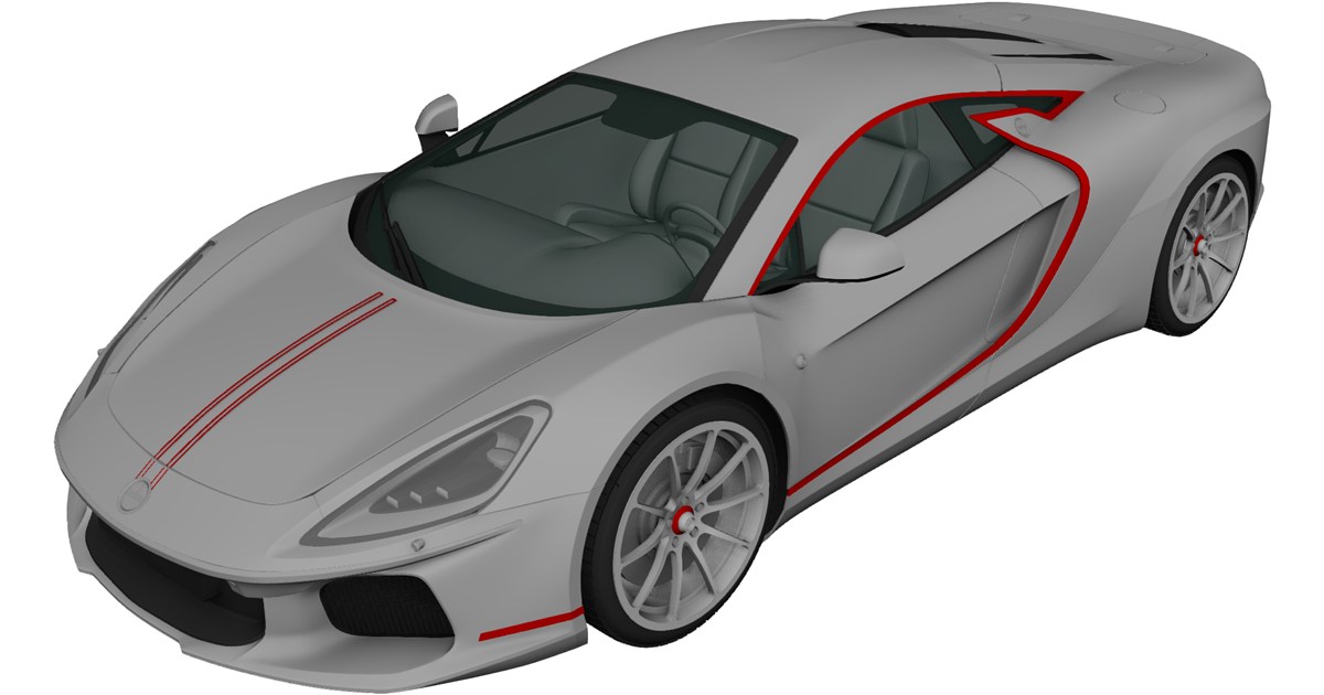 ATS GT 3D Model (2021) - 3D CAD Browser