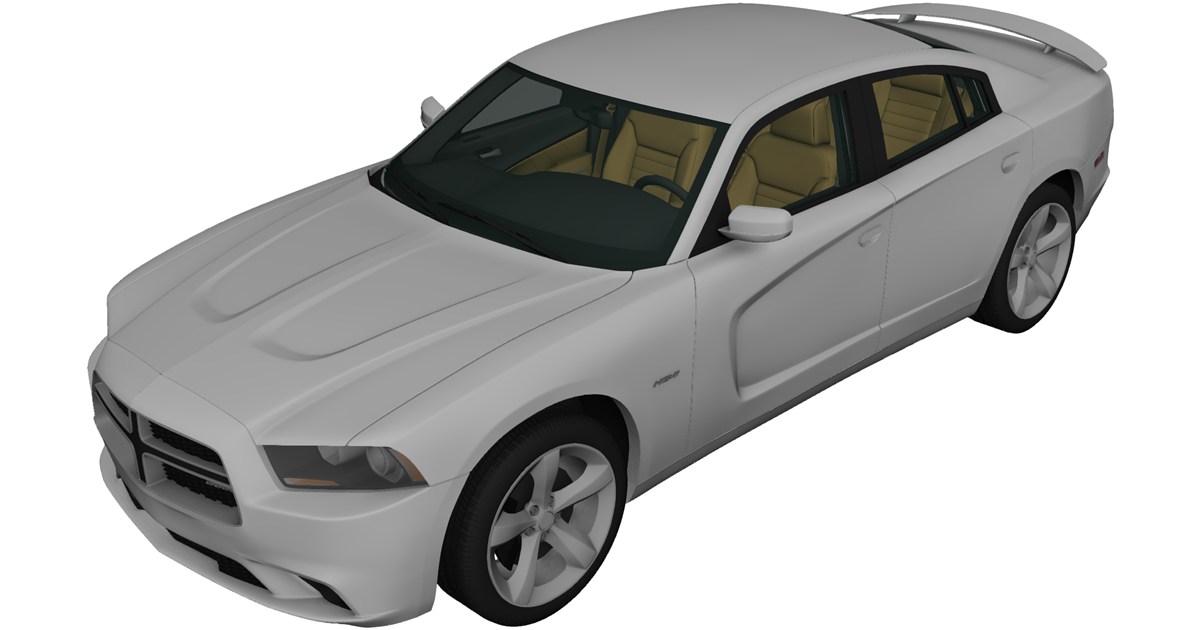 Dodge Charger LX 3D Model (2011) - 3D CAD Browser