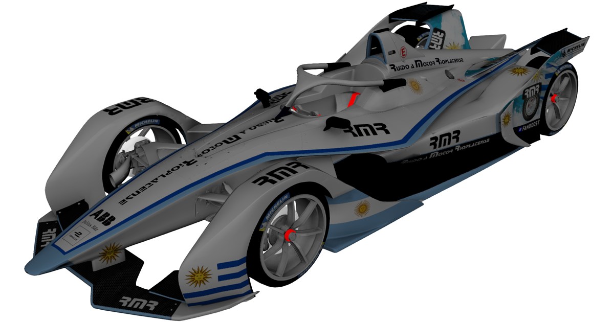 Formula E Gen2 3D Model - 3D CAD Browser