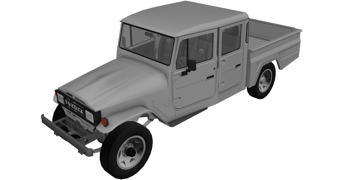 Toyota FJ Cruiser 3D Model (2006) - 3D CAD Browser