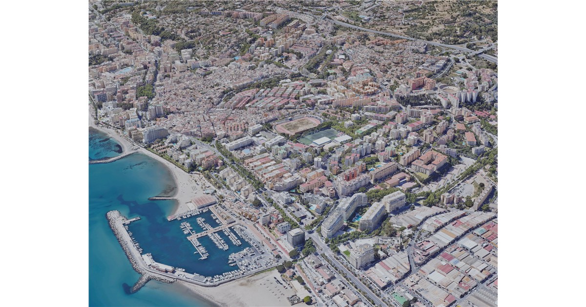 Marbella City, Spain 3D Model (2023) - 3D CAD Browser