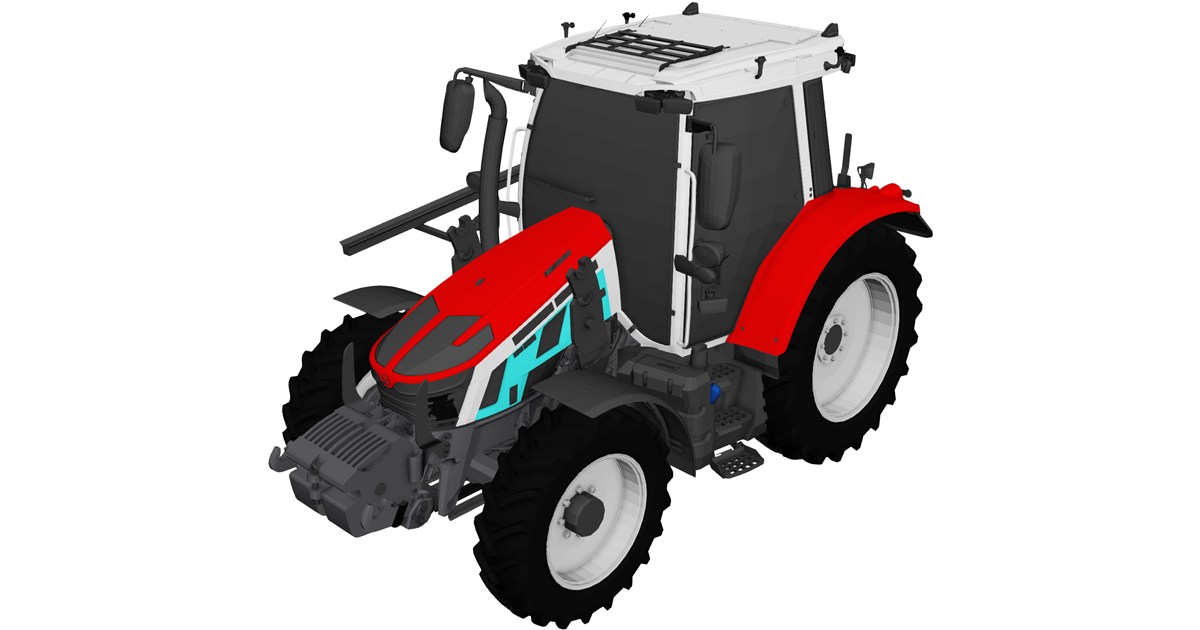 Massey Ferguson MF 5S 3D Model | 3D CAD Browser