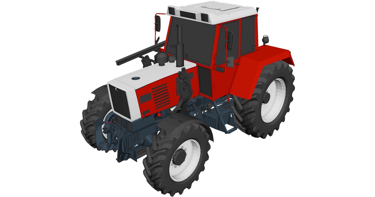 Steyr 8150 3D Model - 3D CAD Browser