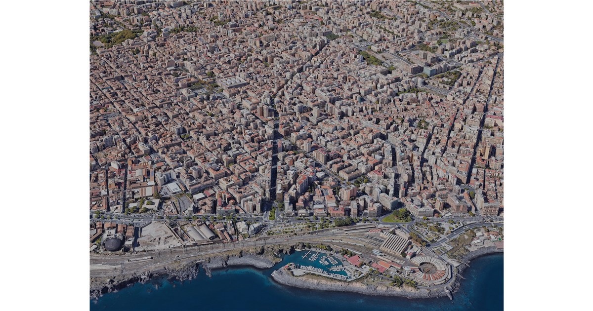Catania City, Italy 3D Model (2023) - 3D CAD Browser