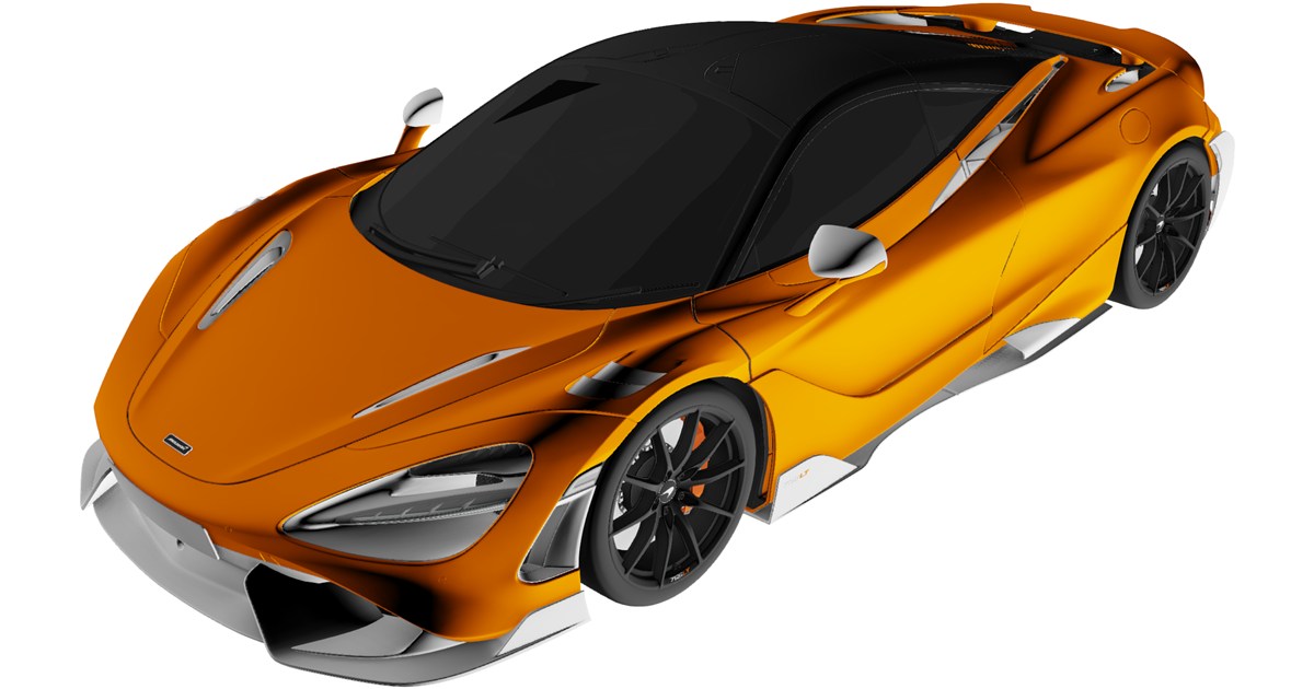 McLaren 765LT 3D Model (2021) - 3D CAD Browser