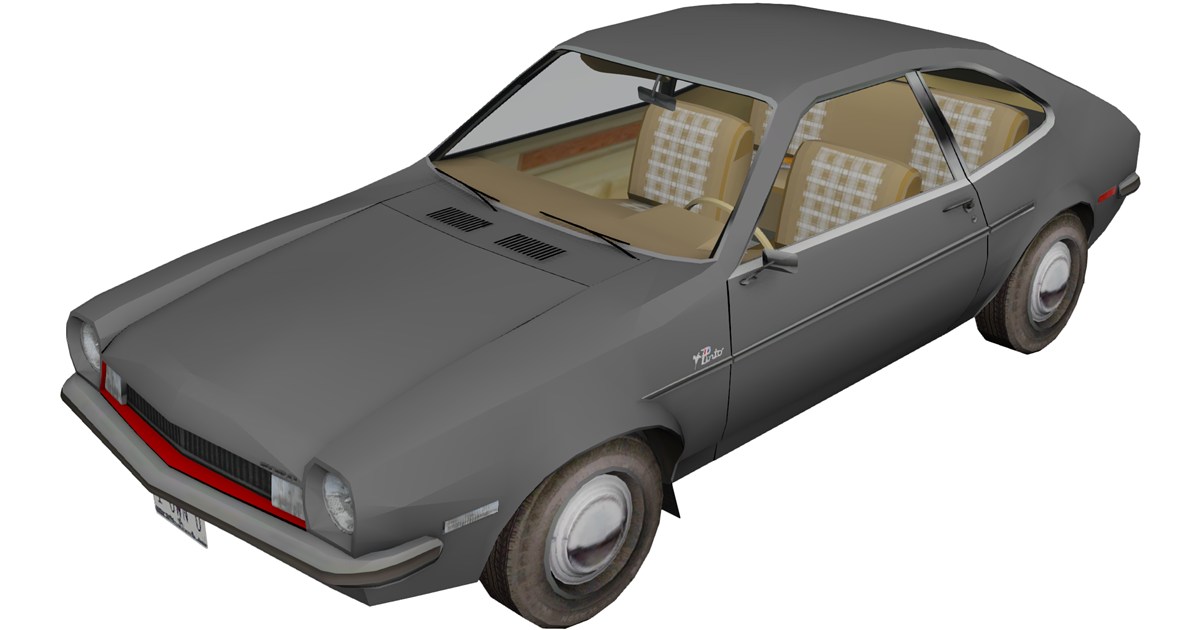 Ford Pinto 3D Model - 3D CAD Browser