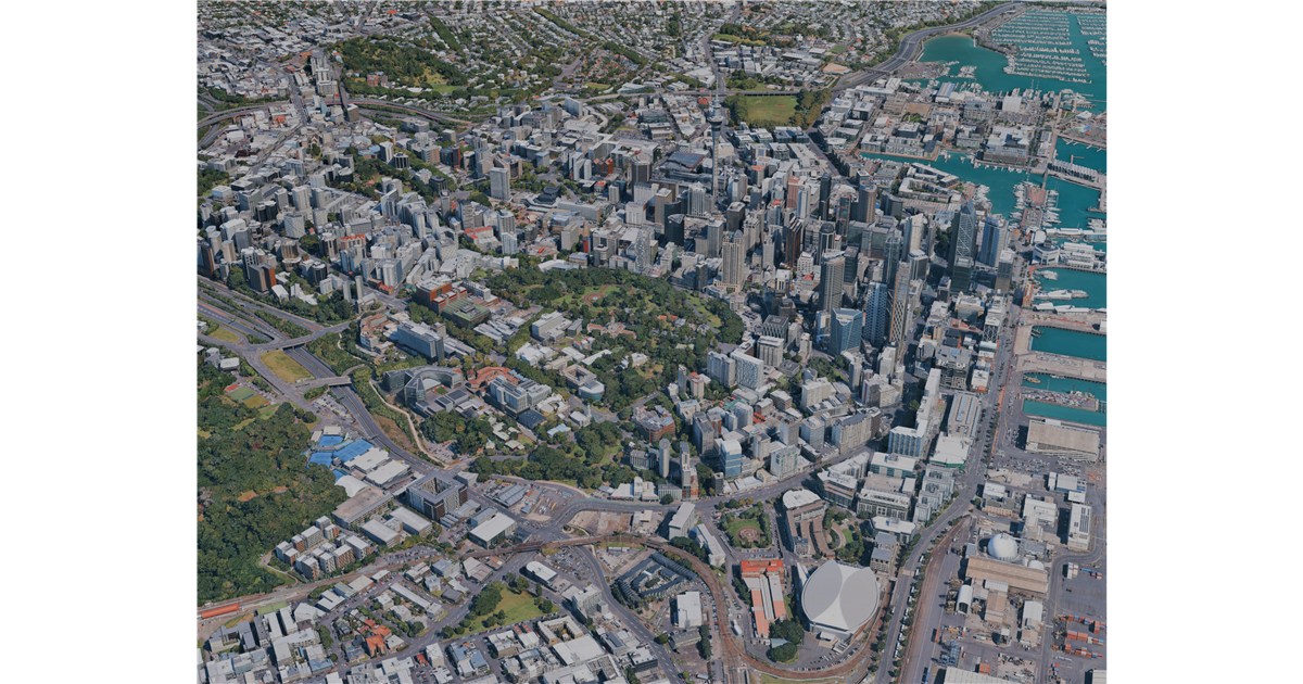 Auckland City, New Zealand 3D Model (2024) - 3D CAD Browser