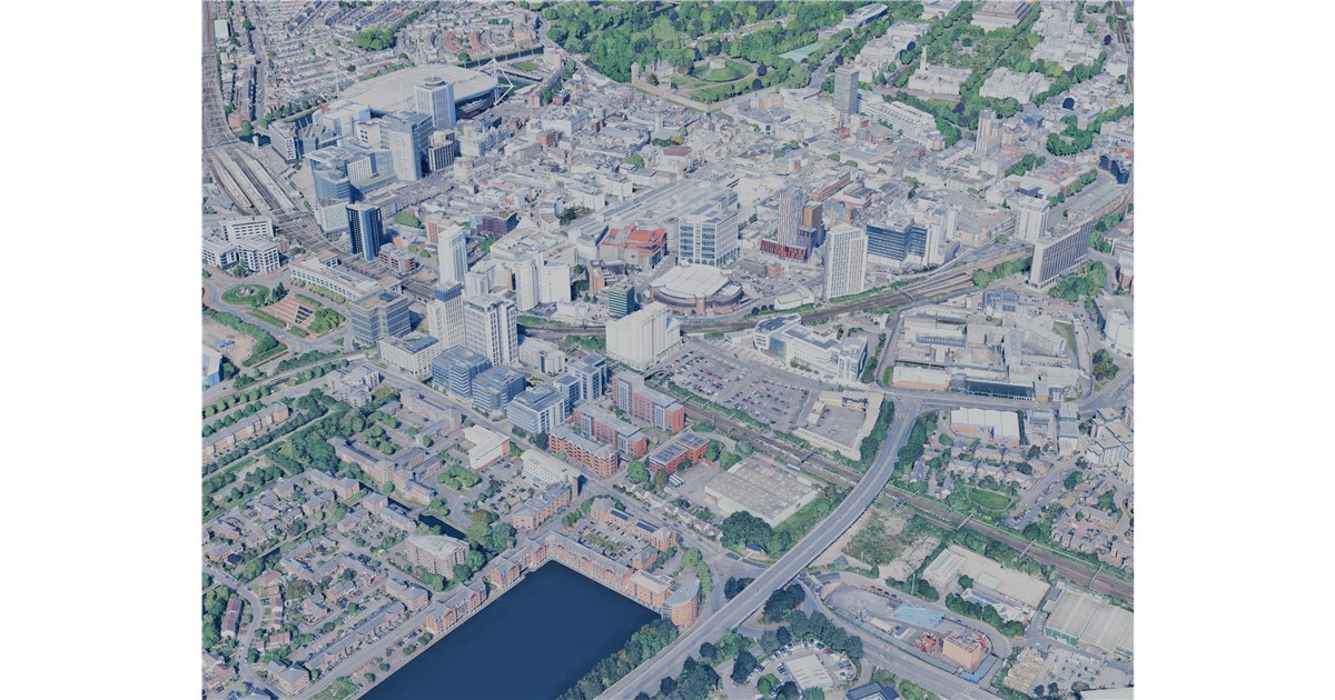 Cardiff City, UK 3D Model (2025) - 3D CAD Browser