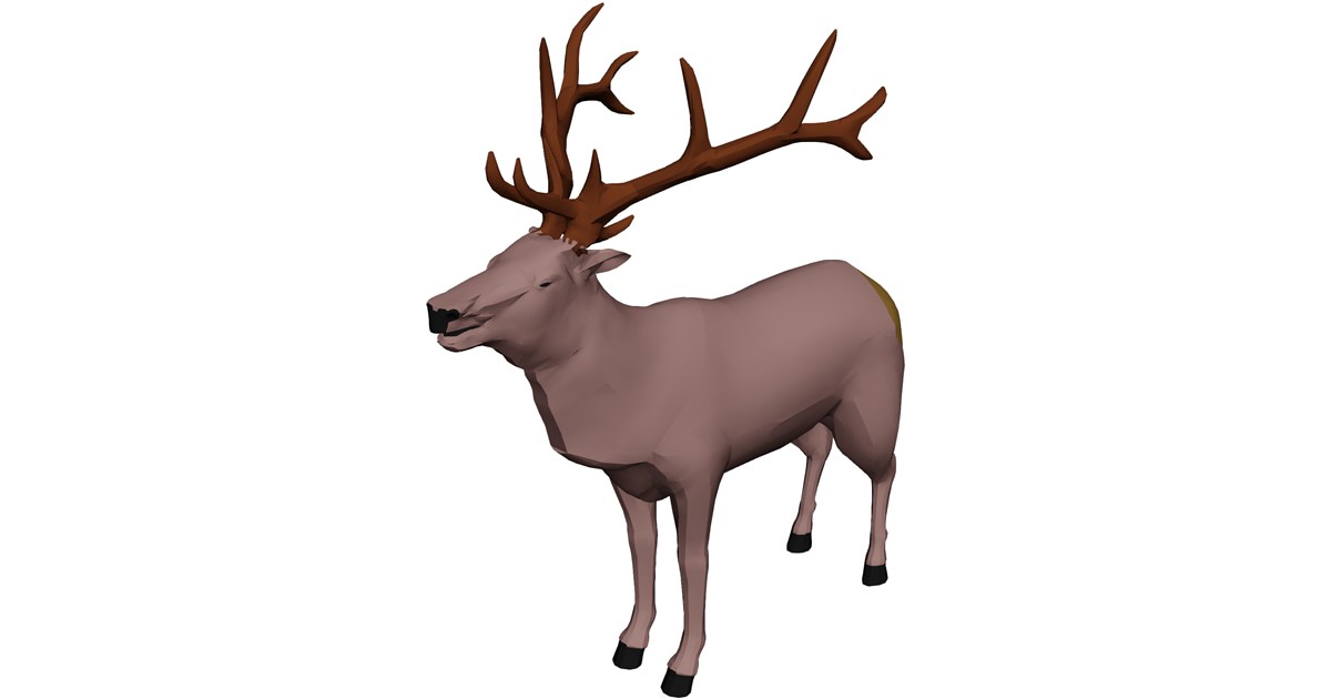 Deer 3D Model - 3D CAD Browser