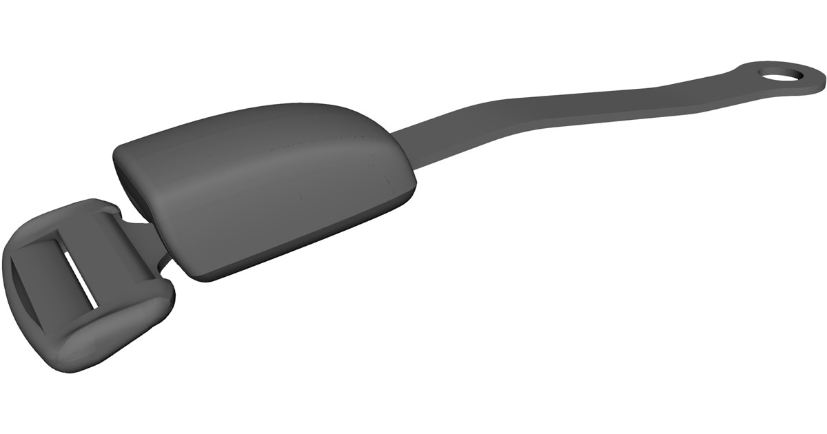 Seat Belt Buckle CAD Model - 3D CAD Browser