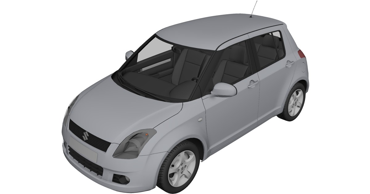 Suzuki Swift 3D Model - 3D CAD Browser
