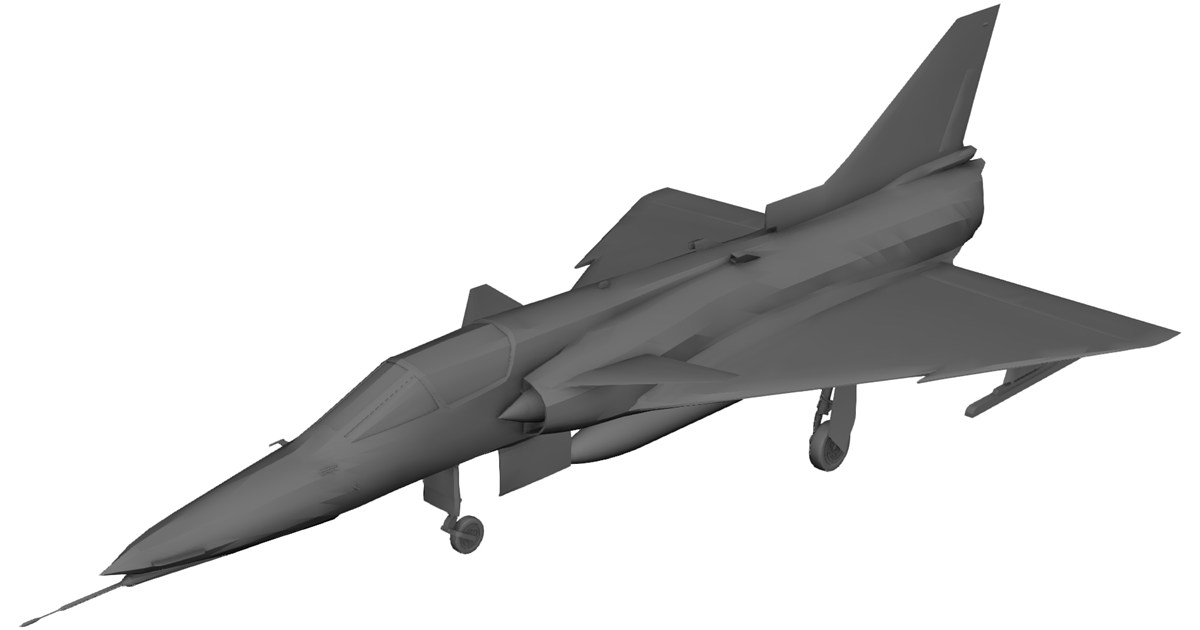 IAI Kfir C7 3D Model - 3D CAD Browser