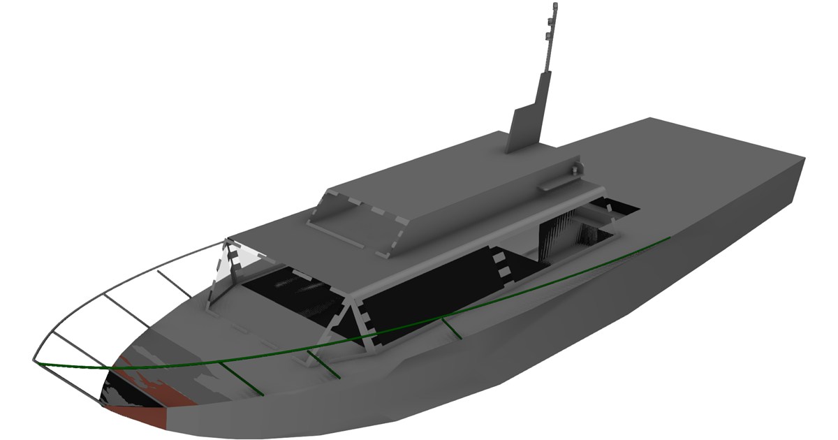 Small Boat Free 3D Model - 3D CAD Browser