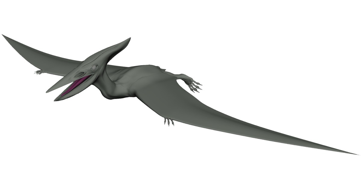 Pterodactyl 3D Model - 3D CAD Browser