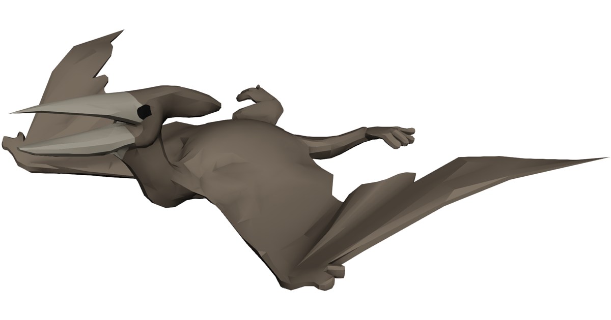 Pterodactyl 3D Model - 3D CAD Browser