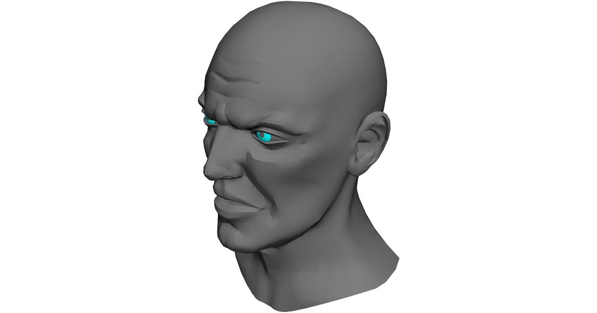 Head Male 3D Model | 3D CAD Browser