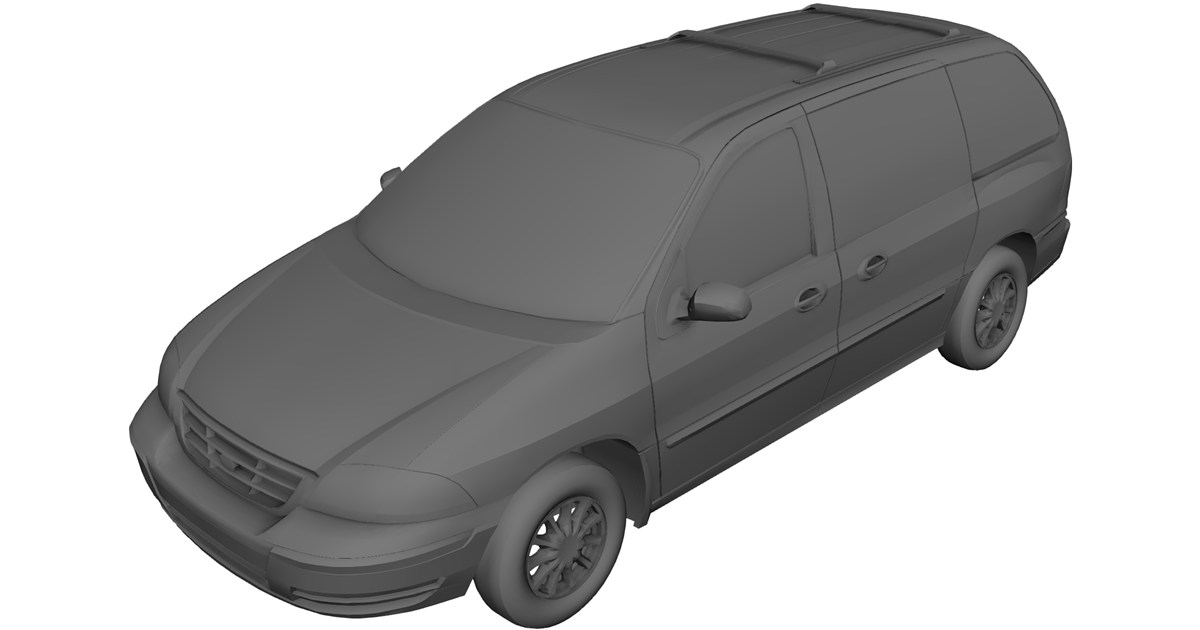 Ford Windstar 3D Model (2000) - 3D CAD Browser
