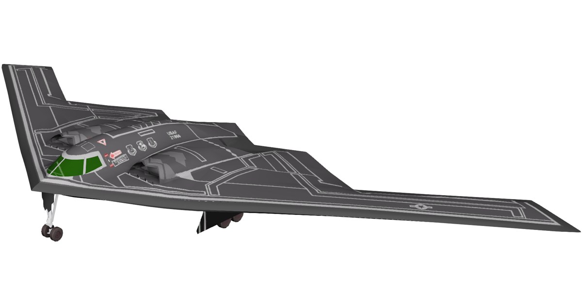 B2 Stealth Bomber 3D Model - 3D CAD Browser