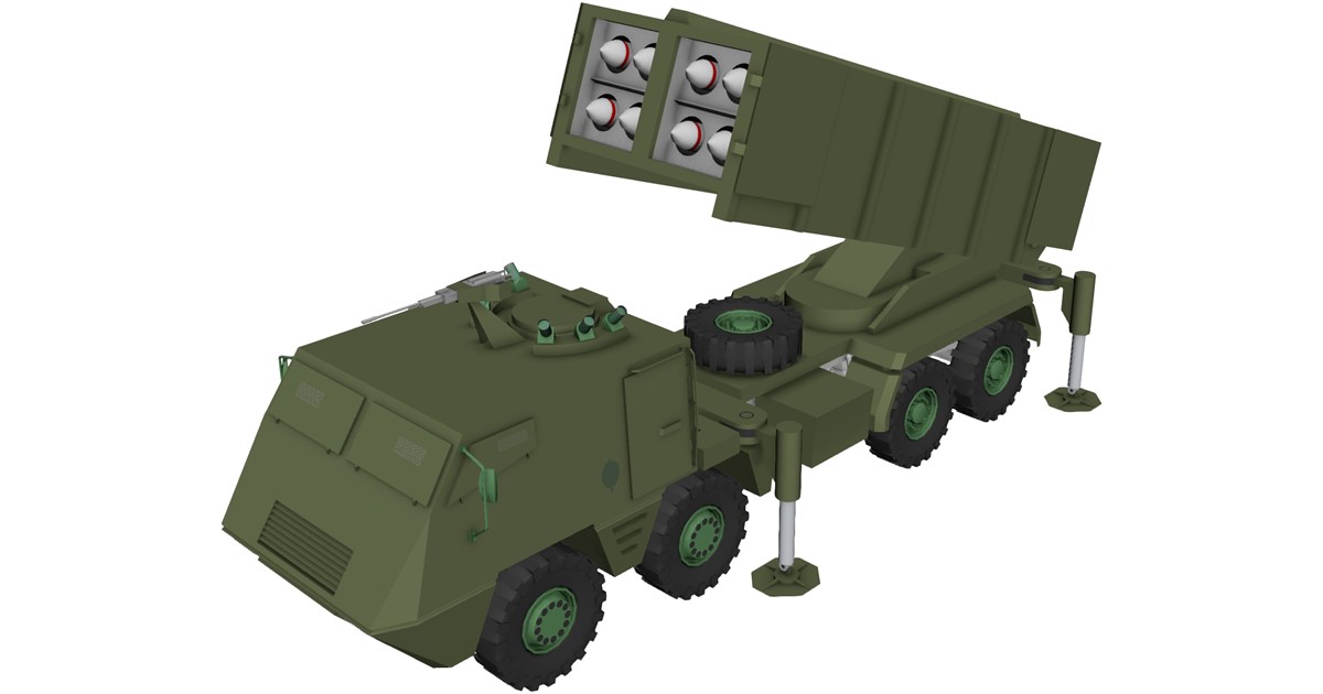 Avibras ASTROS III 3D Model - 3D CAD Browser
