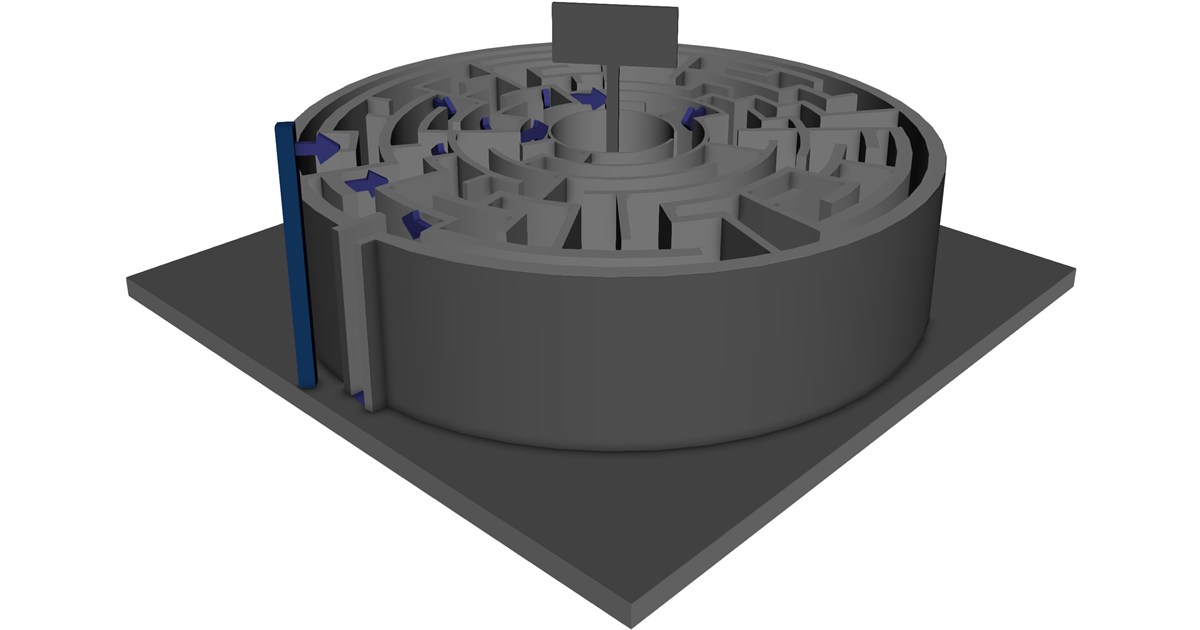 Maze 3D Model - 3D CAD Browser