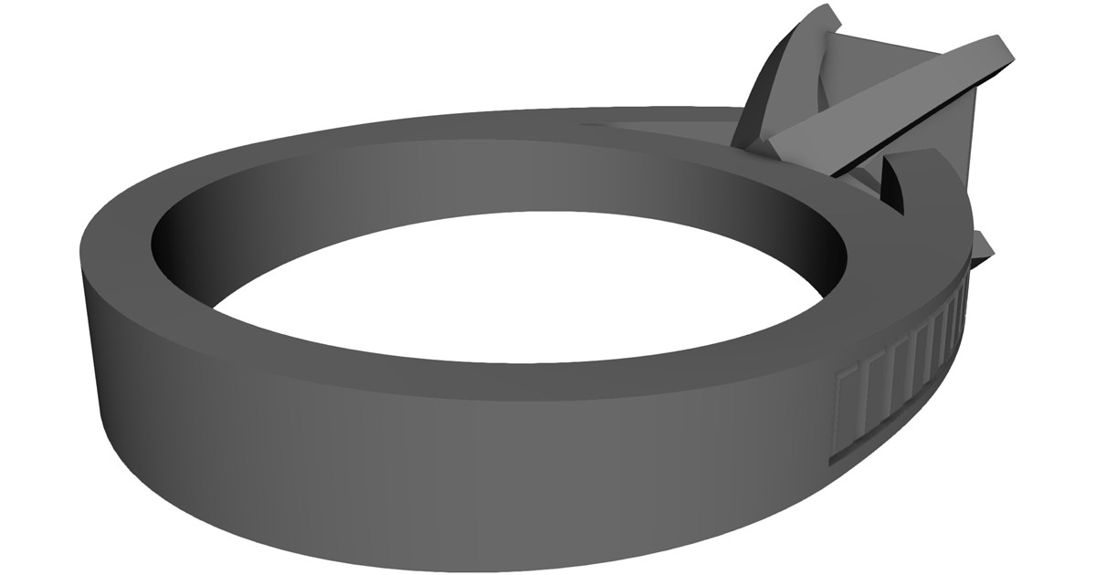 Wedding Ring CAD Model - 3D CAD Browser