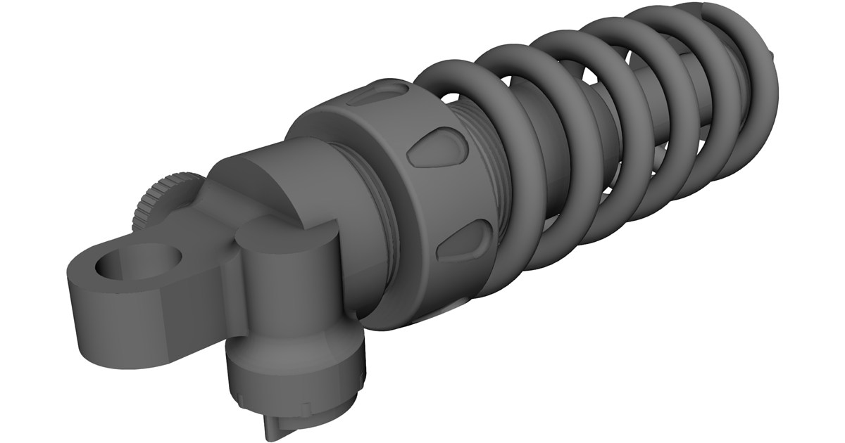 Stratos Helix Pro Shock CAD Model - 3D CAD Browser
