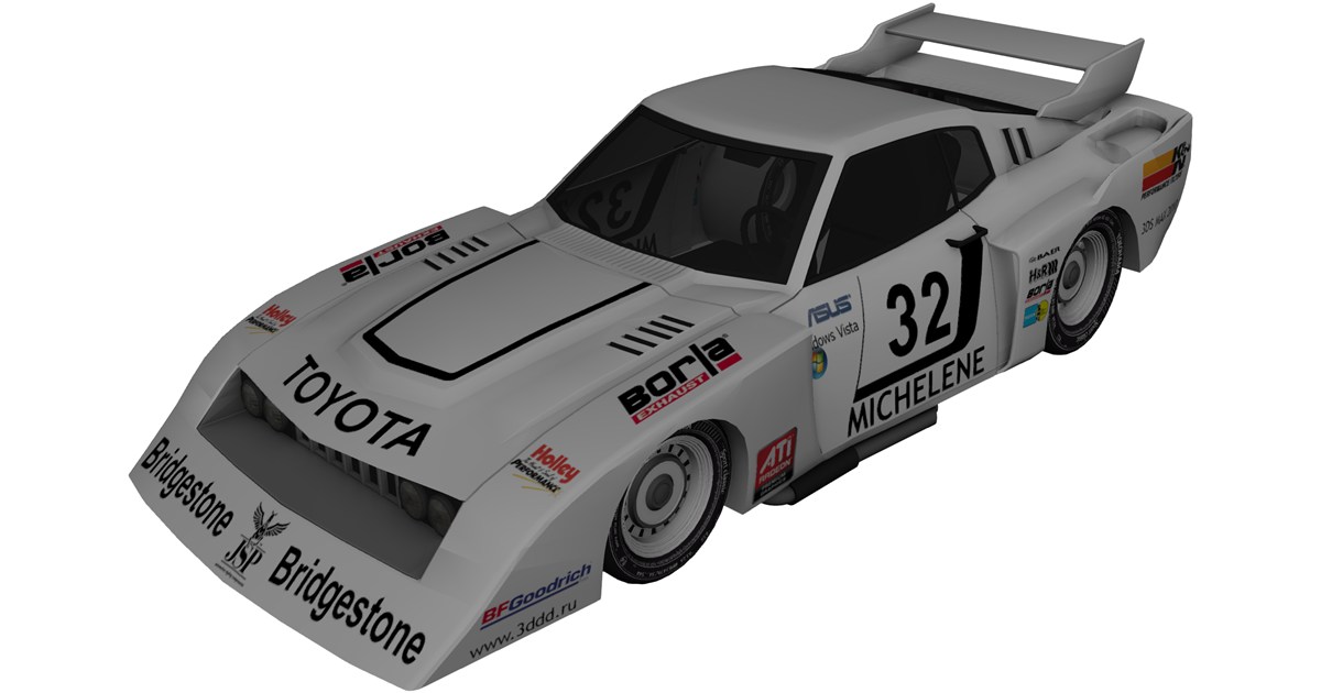 Toyota NASCAR Turbo 3D Model - 3D CAD Browser