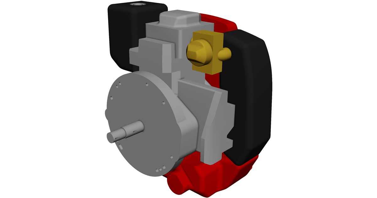 Honda GXV160 Engine CAD Model - 3D CAD Browser