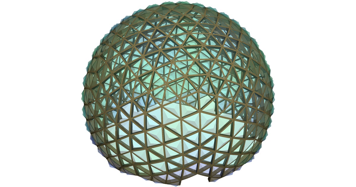 Geodesic Dome 3D Model - 3D CAD Browser