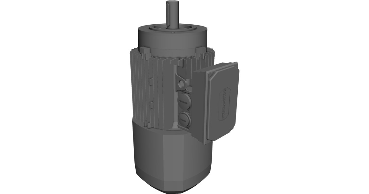 Electric Motor CAD Model - 3D CAD Browser