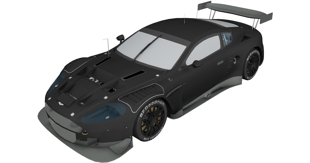 Aston Martin DBR9 3D Model - 3D CAD Browser