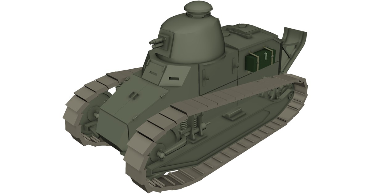 FT-17A 3D Model - 3D CAD Browser