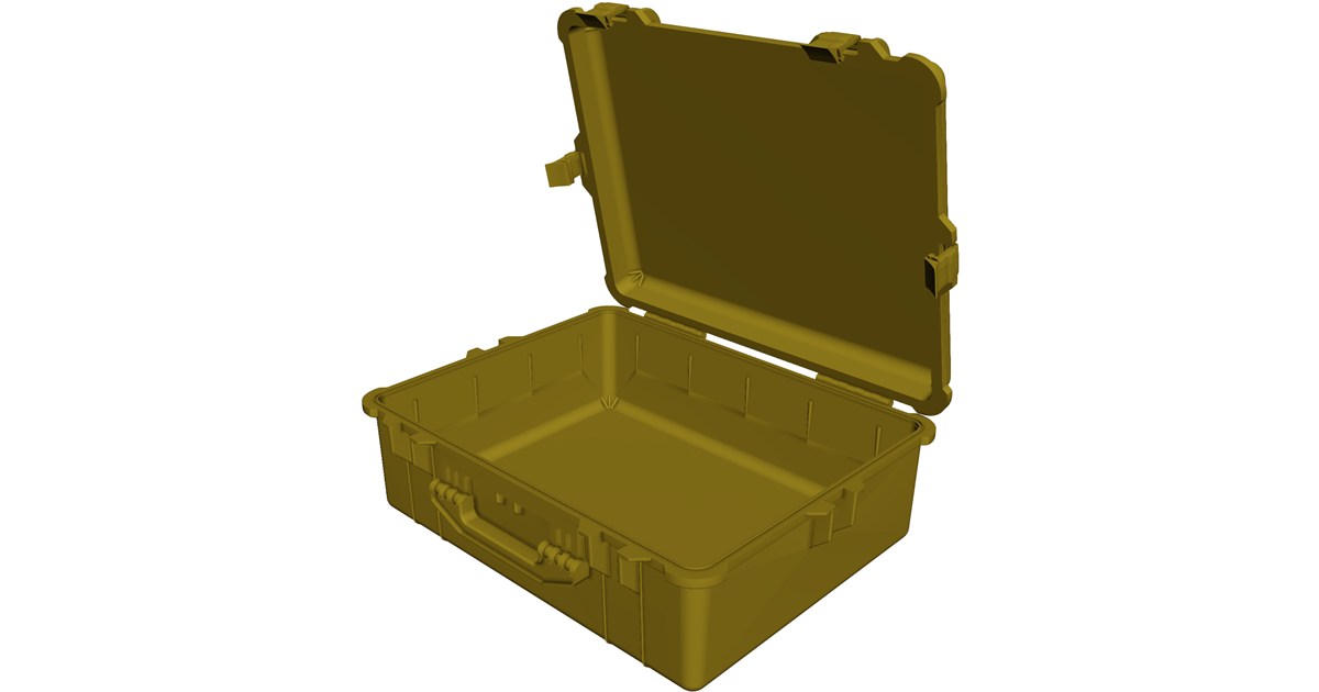 Pelican Case Model 1600 CAD Model - 3D CAD Browser