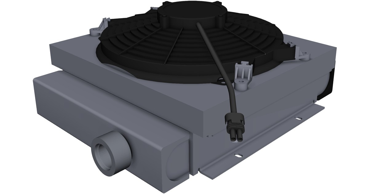 Intercooler DCS-16-12 CAD Model - 3D CAD Browser