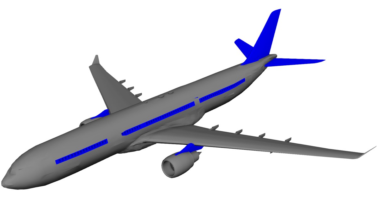 Airbus A330 3D Model - 3D CAD Browser