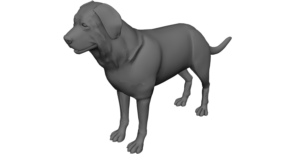 Dog 3D Model - 3D CAD Browser