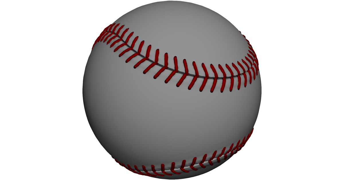 Baseball 3D Model | 3D CAD Browser