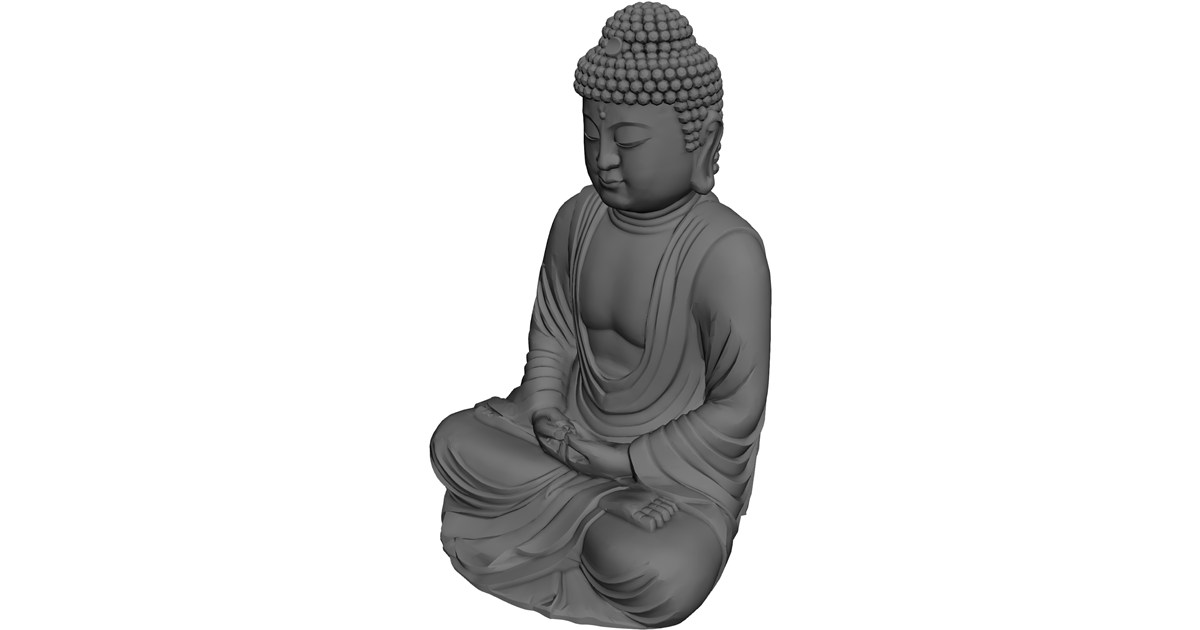 Buddha 3D Model - 3D CAD Browser