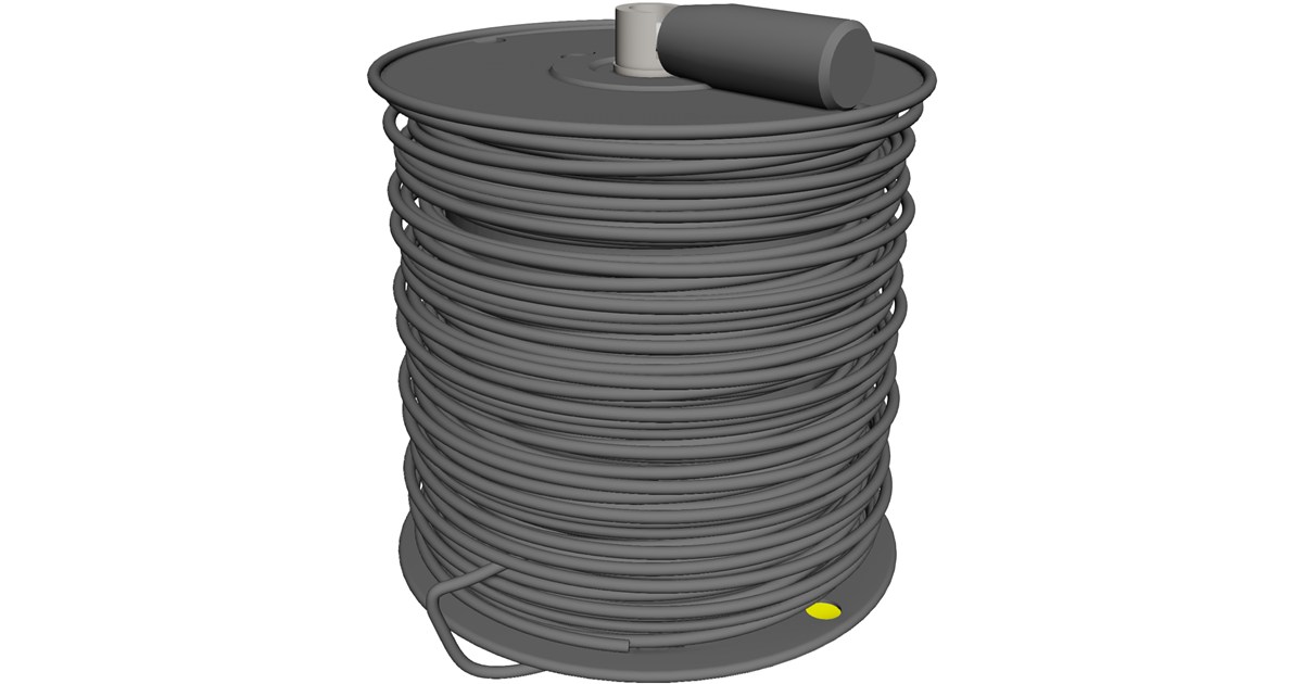 Fiber Optic Cable CAD Model - 3D CAD Browser