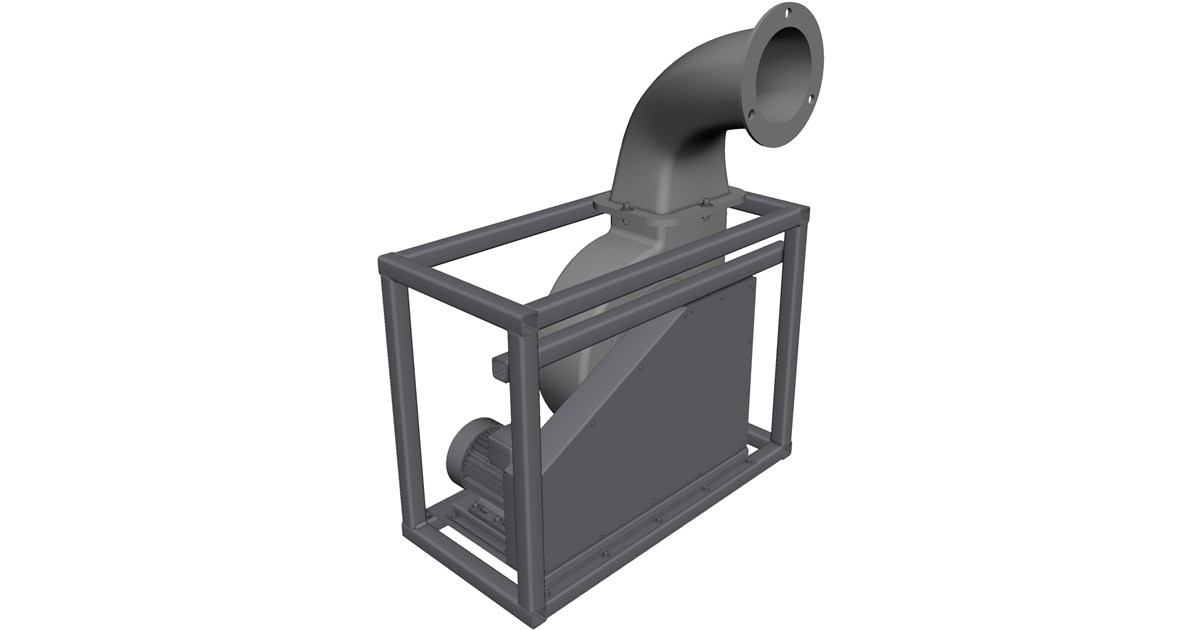 Blower CAD Model - 3D CAD Browser