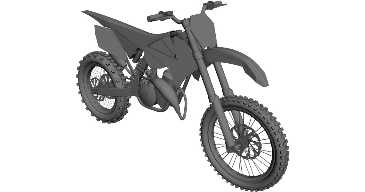 KTM Bike 3D Model - 3D CAD Browser